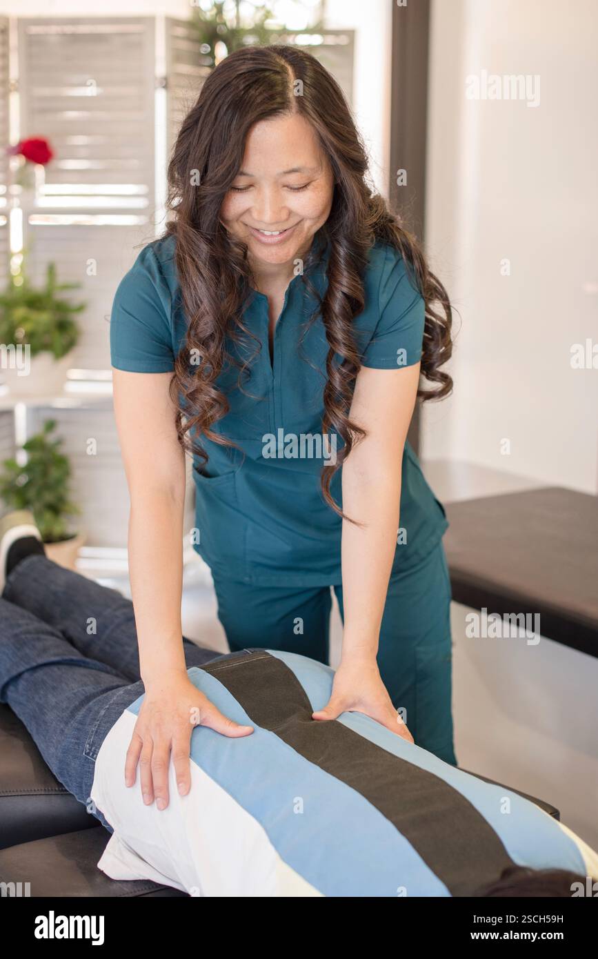 Back african american female doctor hi-res stock photography and images ...