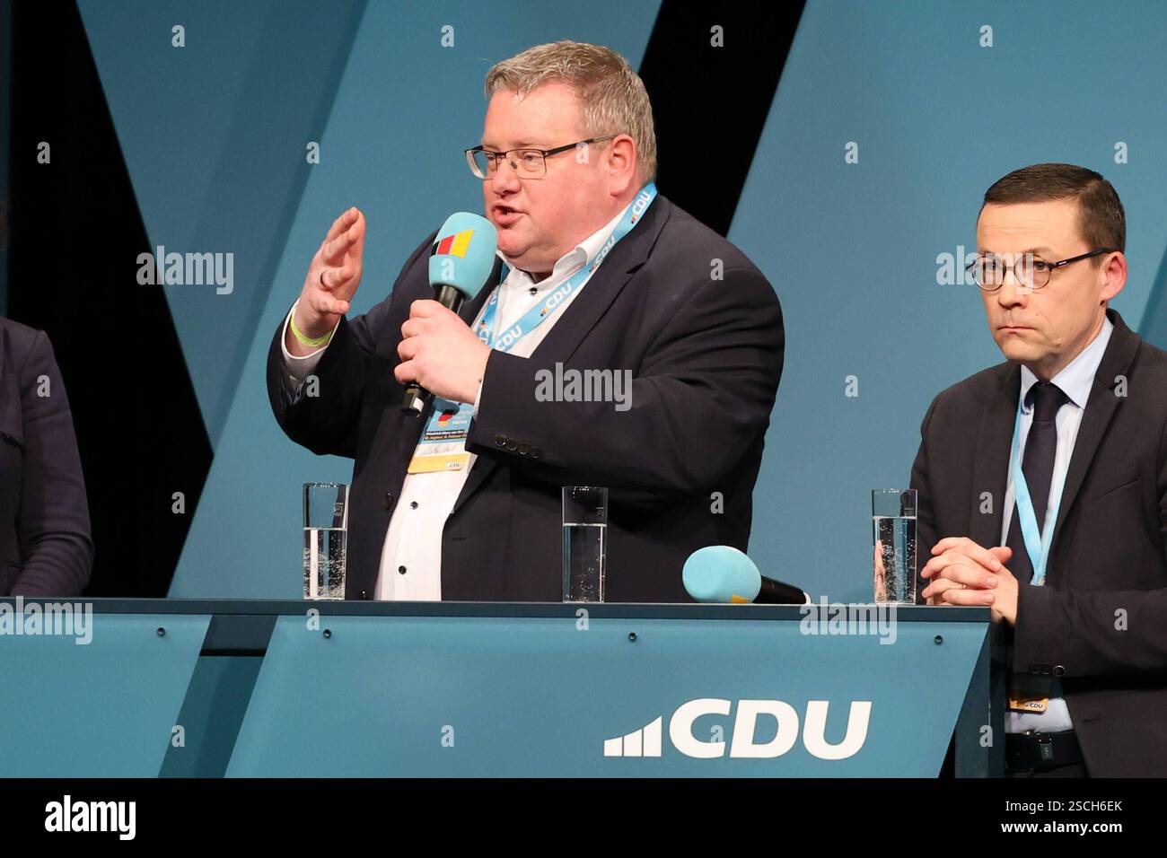 06.02.2025, Wahlkampf, Wahlkampftour, Bundestagswahl 2025, CDU, CDU ...