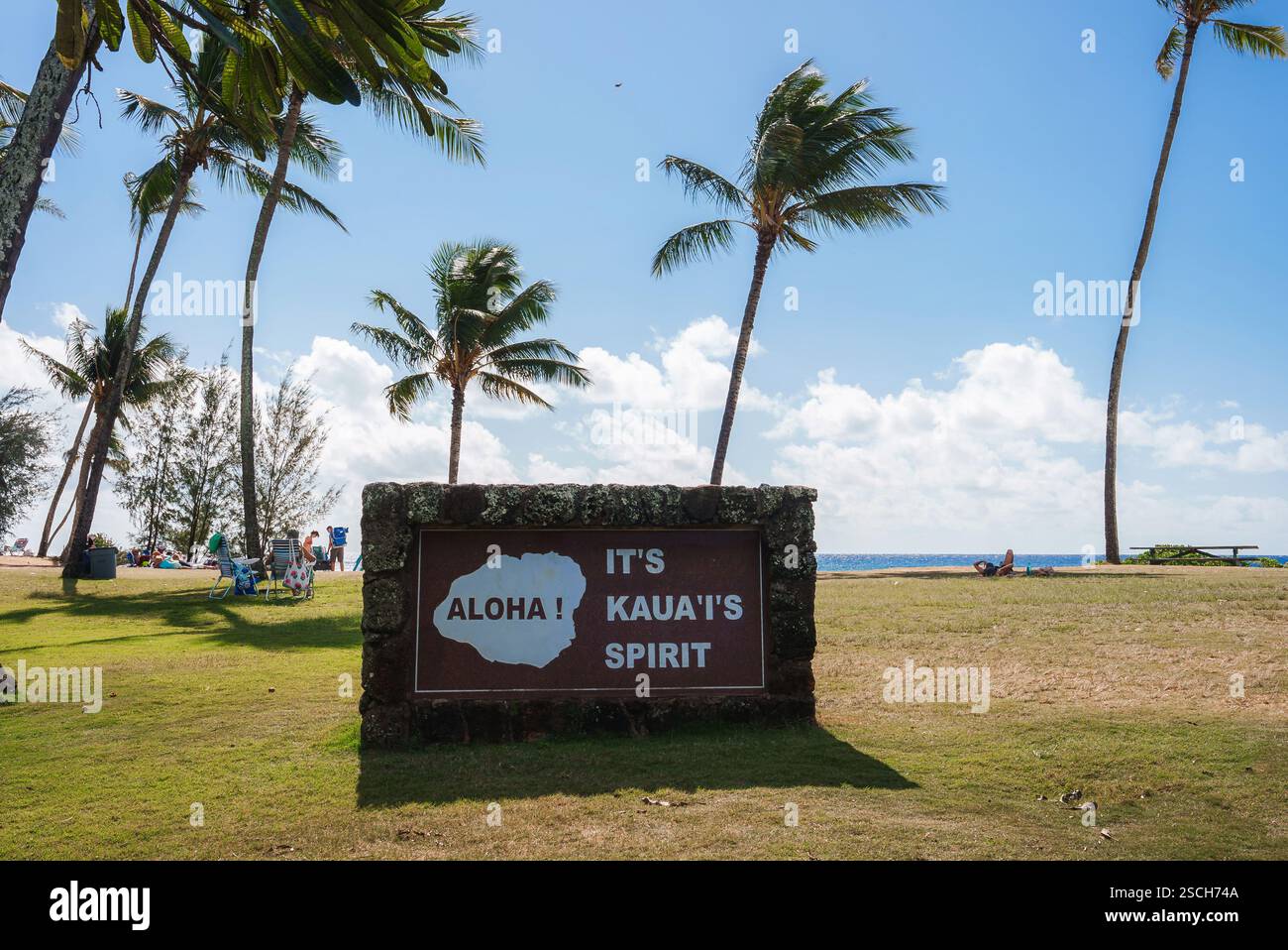 Kauai hawaii sign welcome kauai hi-res stock photography and images - Alamy