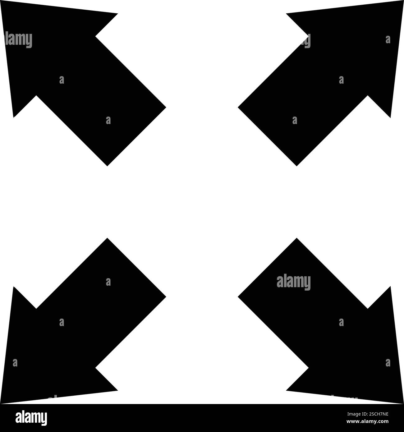 Expand icon vector hi-res stock photography and images - Alamy