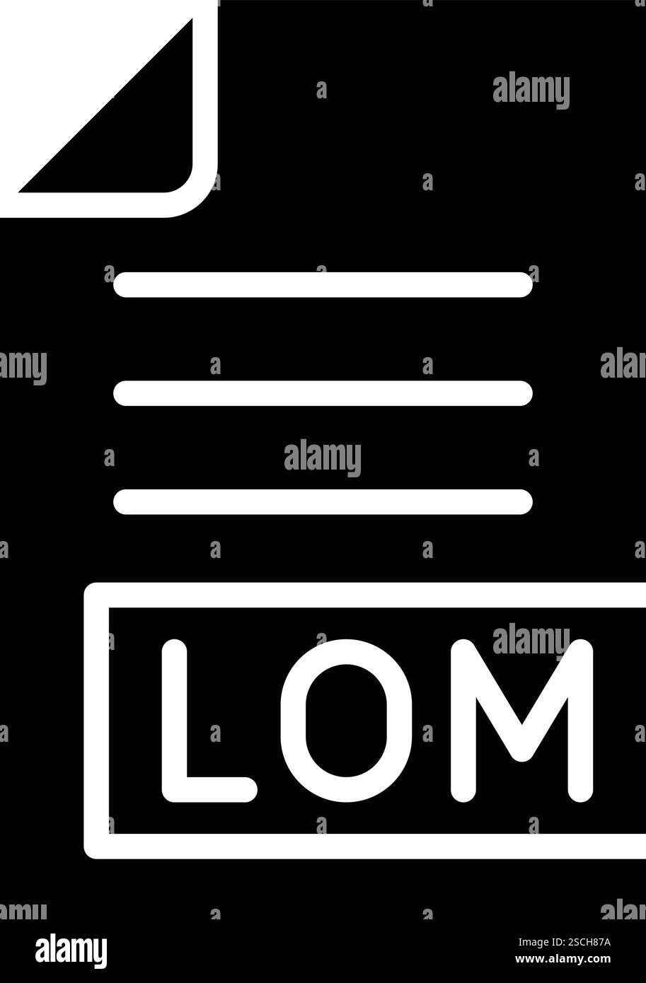 Lom logo design hi-res stock photography and images - Alamy