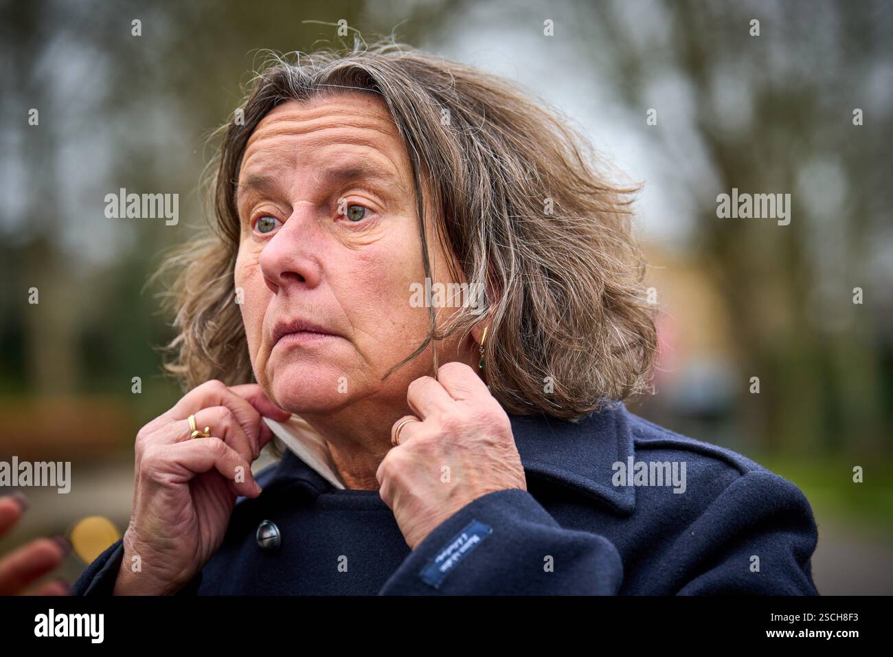 THE HAGUE - Marjolein Faber, Minister of Asylum and Migration arrives for the Council of ...