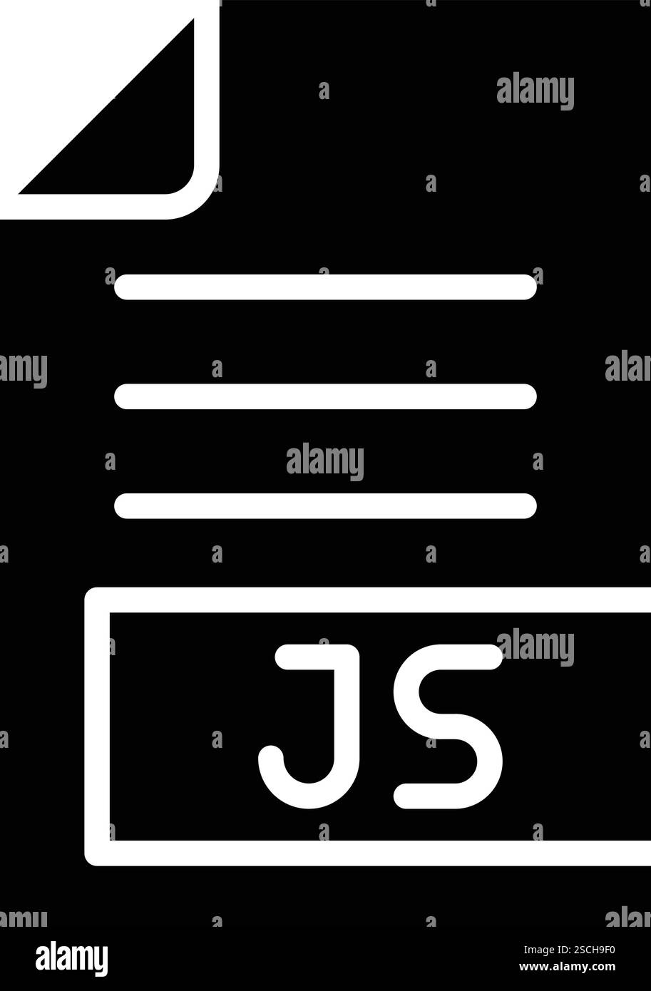 Js vector Black and White Stock Photos & Images - Alamy