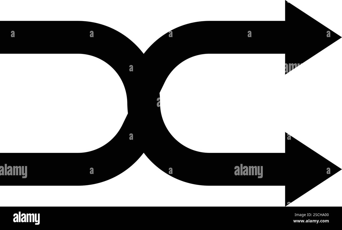 Shuffle vector vectors hi-res stock photography and images - Alamy