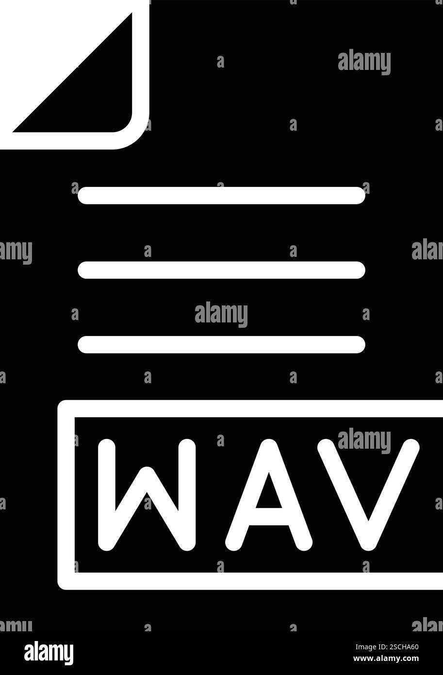 Wav logo design Black and White Stock Photos & Images - Alamy