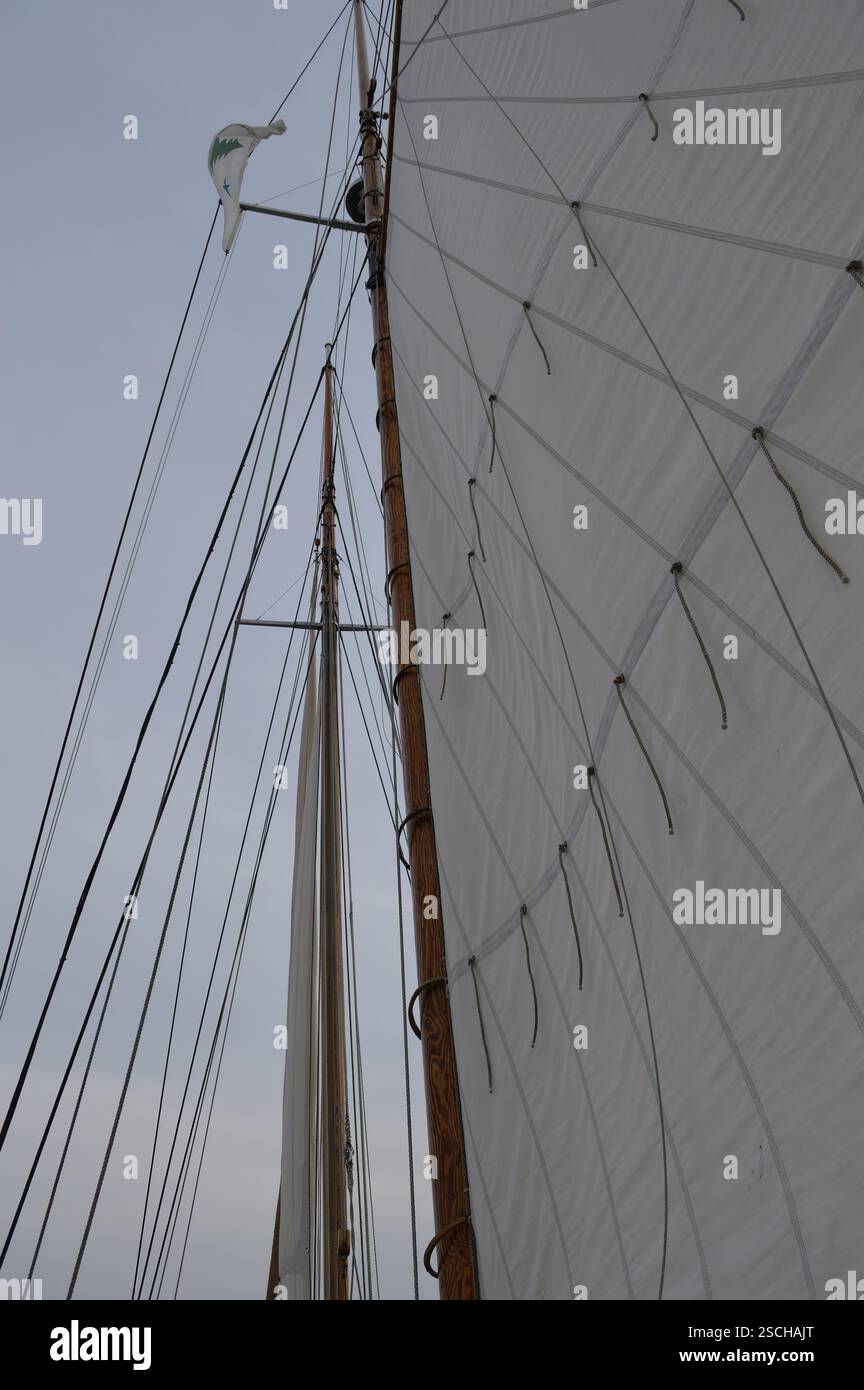 Windy ocean sea boat hi-res stock photography and images - Alamy