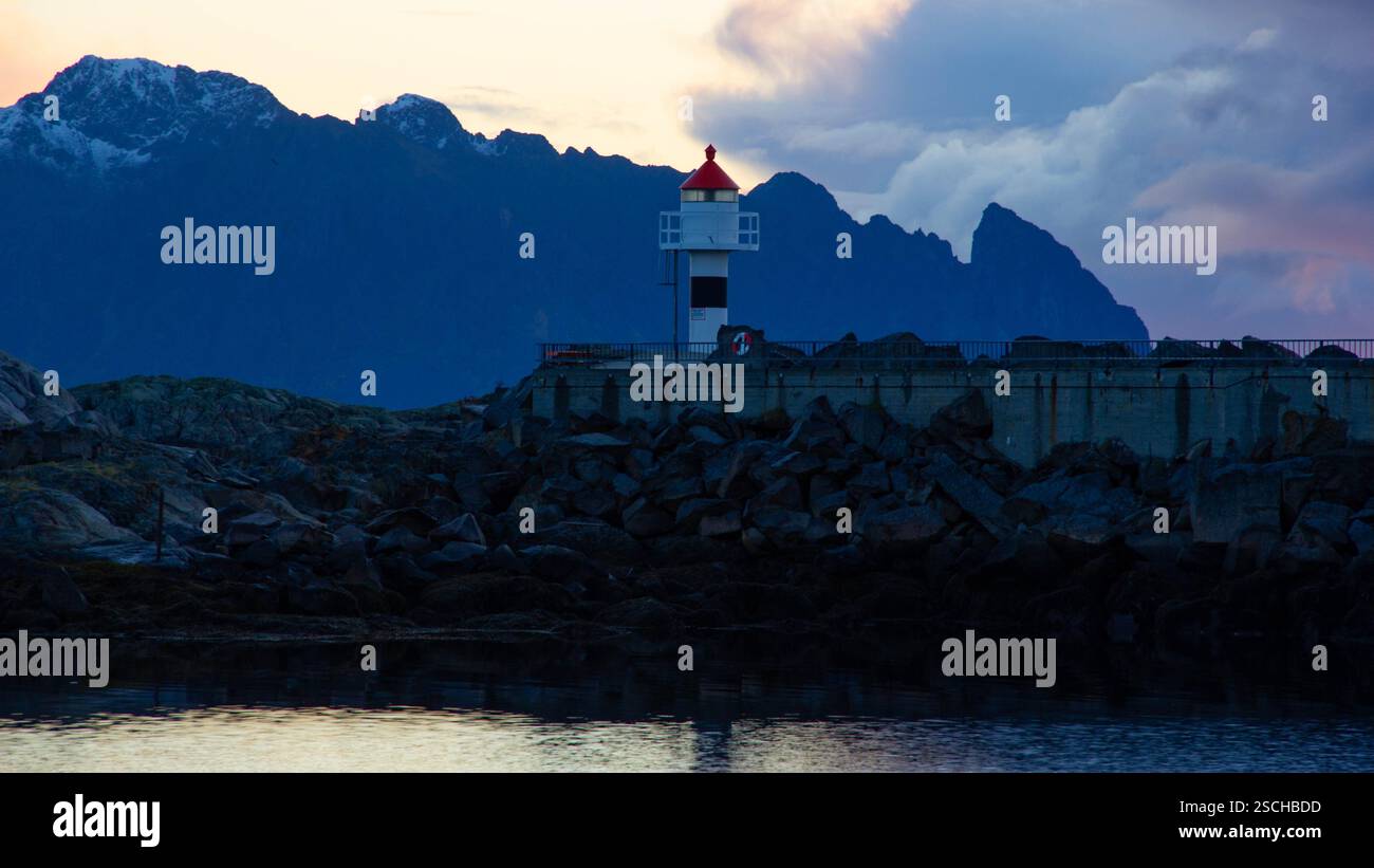 Lofoten islands background hi-res stock photography and images - Alamy