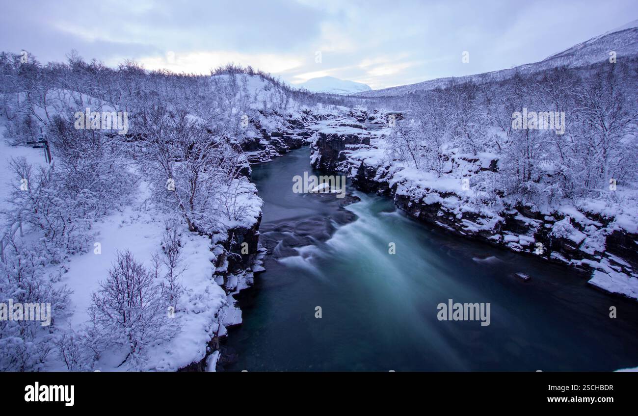 A river in Abisko National Park, Sweden Stock Photo - Alamy