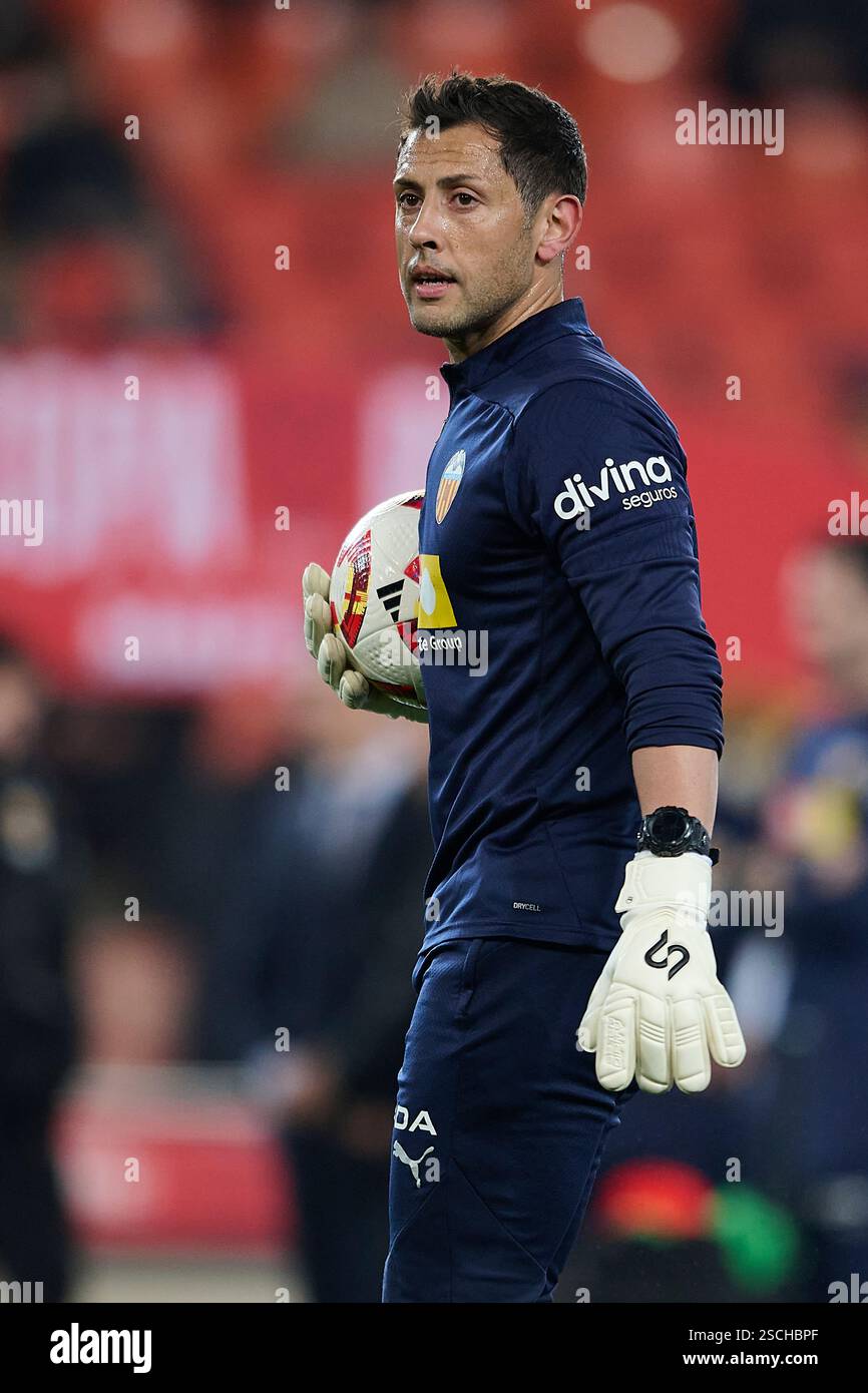 Valencia, Spain. 07th Feb, 2025. VALENCIA, SPAIN - FEBRUARY 6: Marcos ...