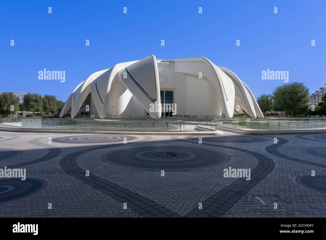 UAE Pavilion at Expo City Dubai. With 28 movable wings, the UAE ...