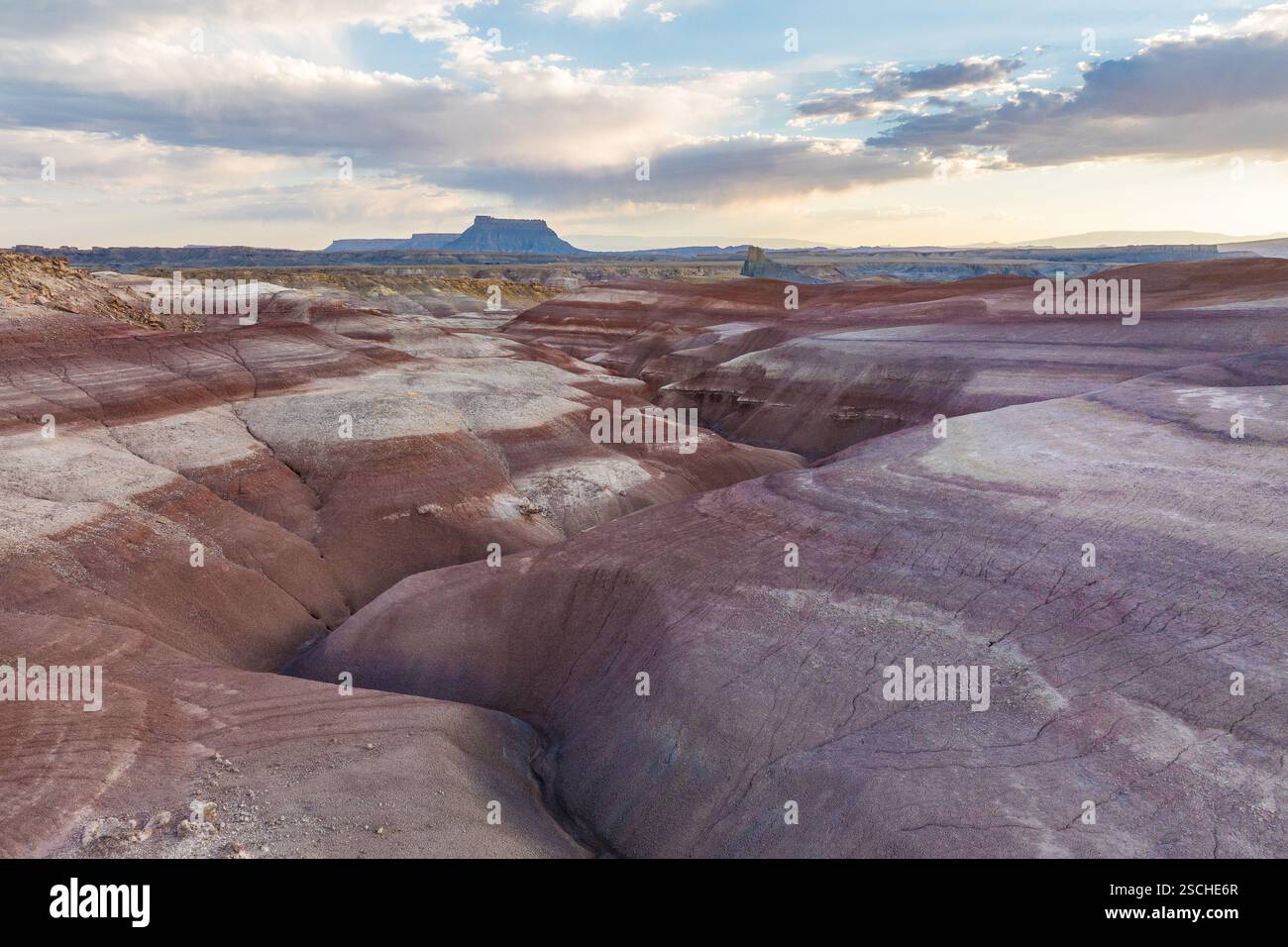 Sedimentary rocky hills in hi-res stock photography and images - Alamy