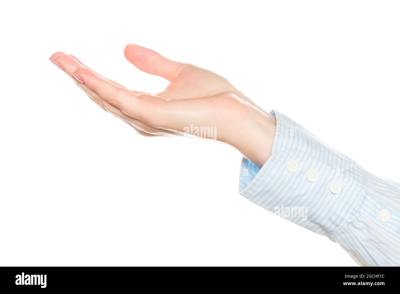 Open hand reaching out to offer assistance, showcasing a gentle and ...