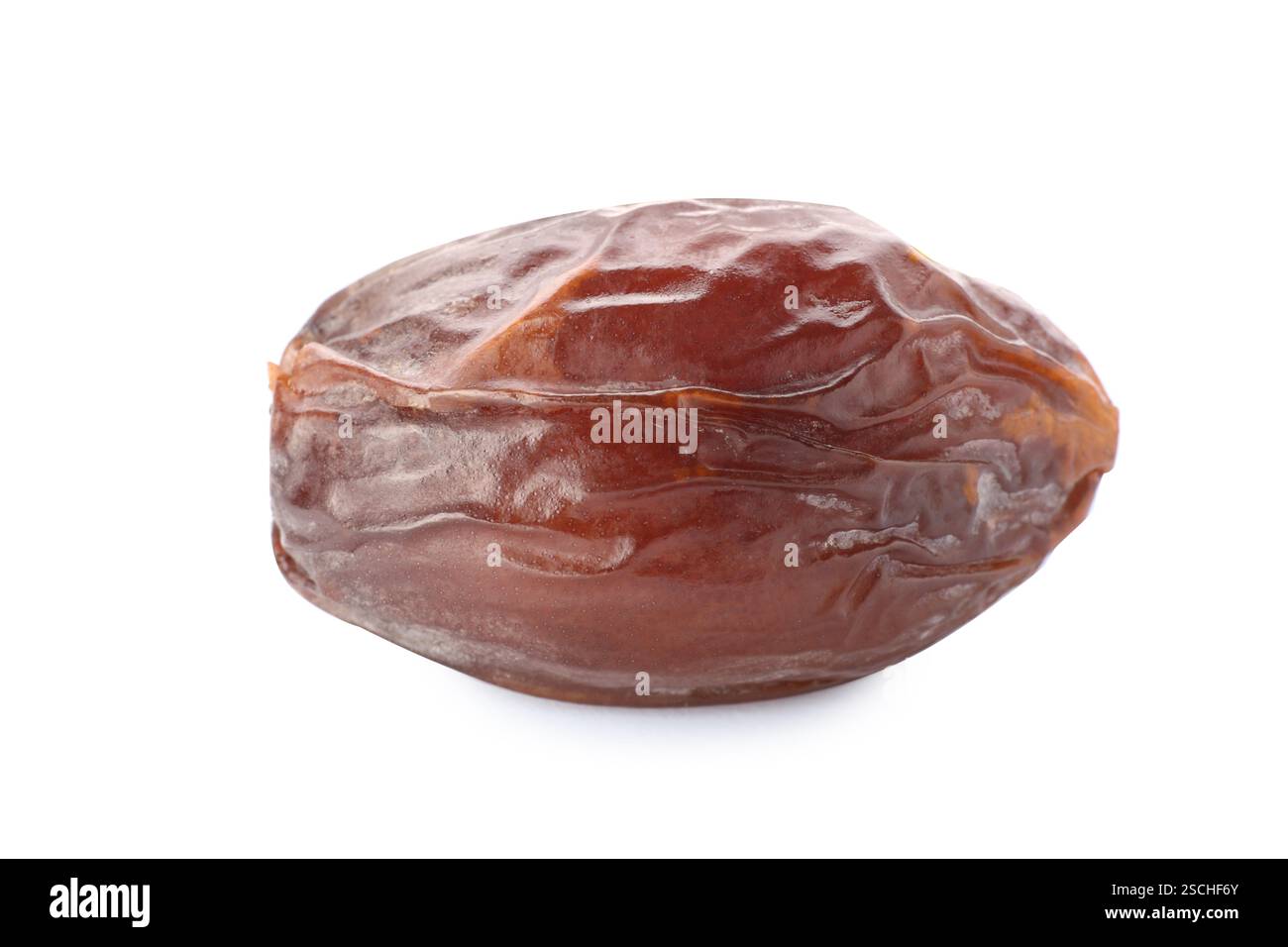 One tasty dried date isolated on white Stock Photo - Alamy