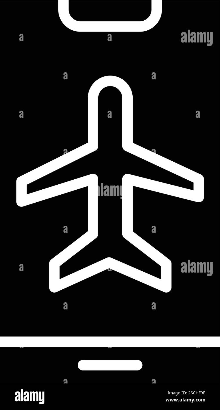 Airplane icons on color Black and White Stock Photos & Images - Alamy
