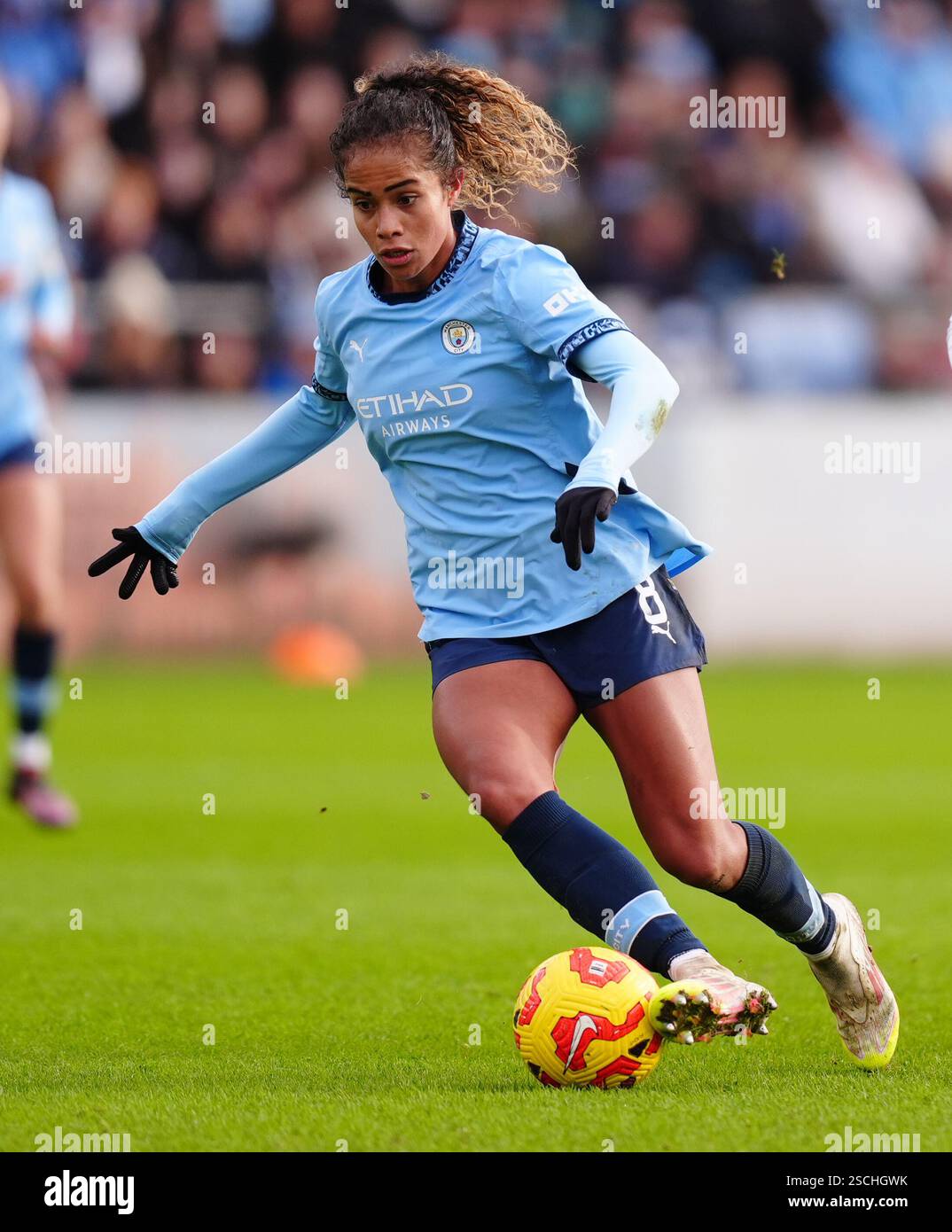 Manchester City's Mary Fowler during the Barclays Women's Super League ...