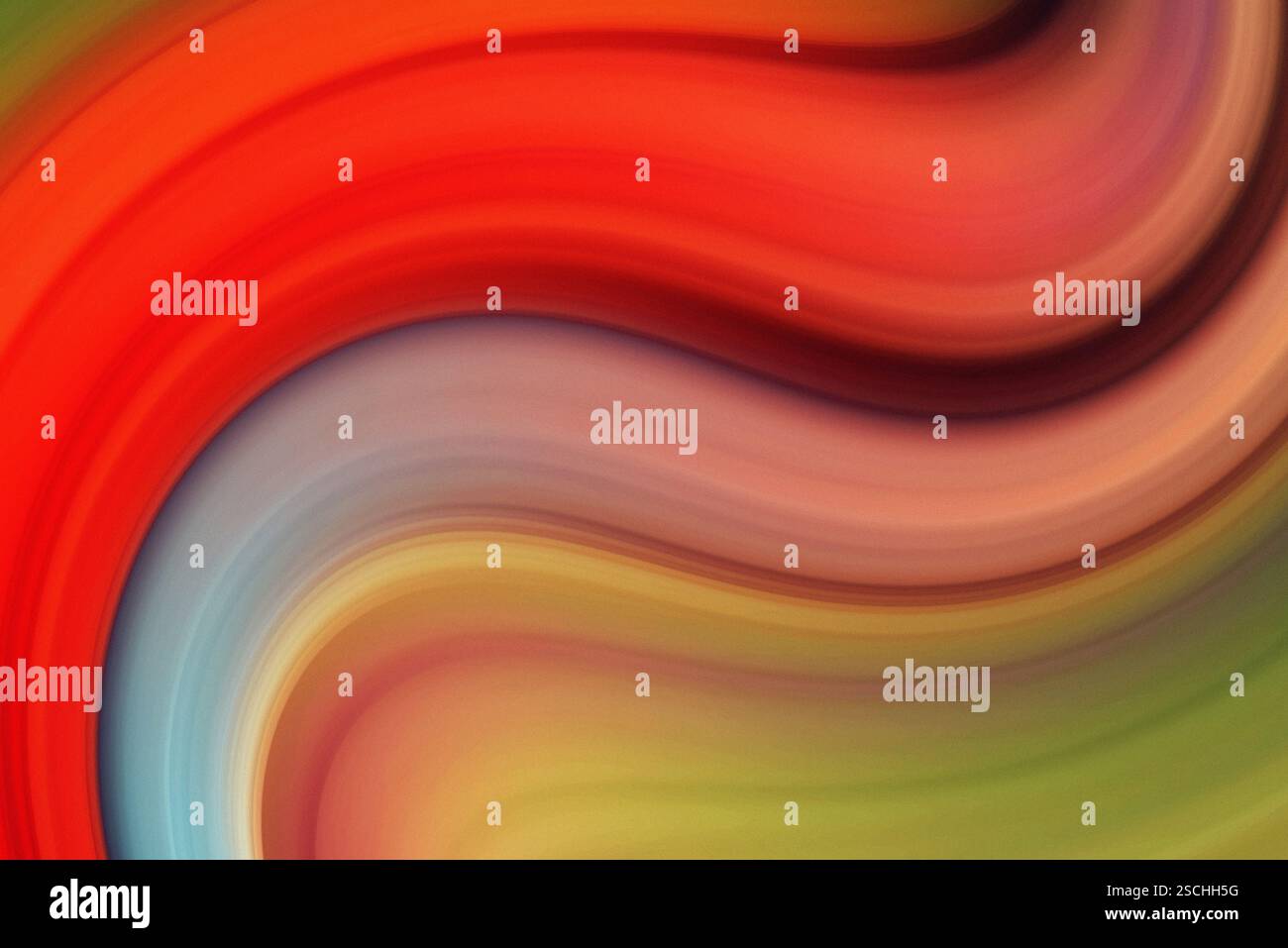 This abstract photography captures vibrant swirling colors in a ...