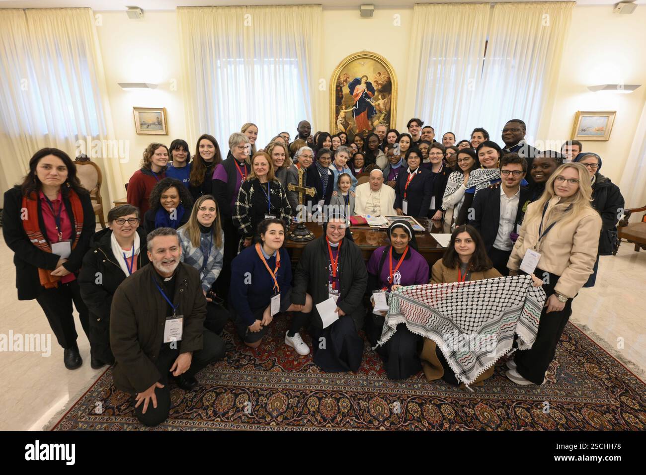 Rome, Italy. 07th Feb, 2025. Italy, Rome, Vatican, 07-02-2025 S.Marta ...