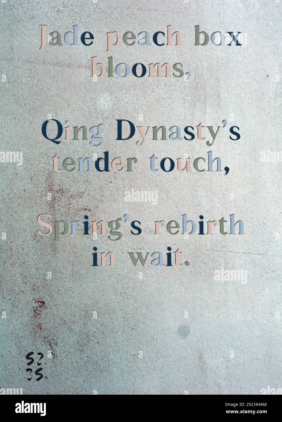 Jade peach box blooms, Qing Dynasty's tender touch, Spring's rebirth in ...