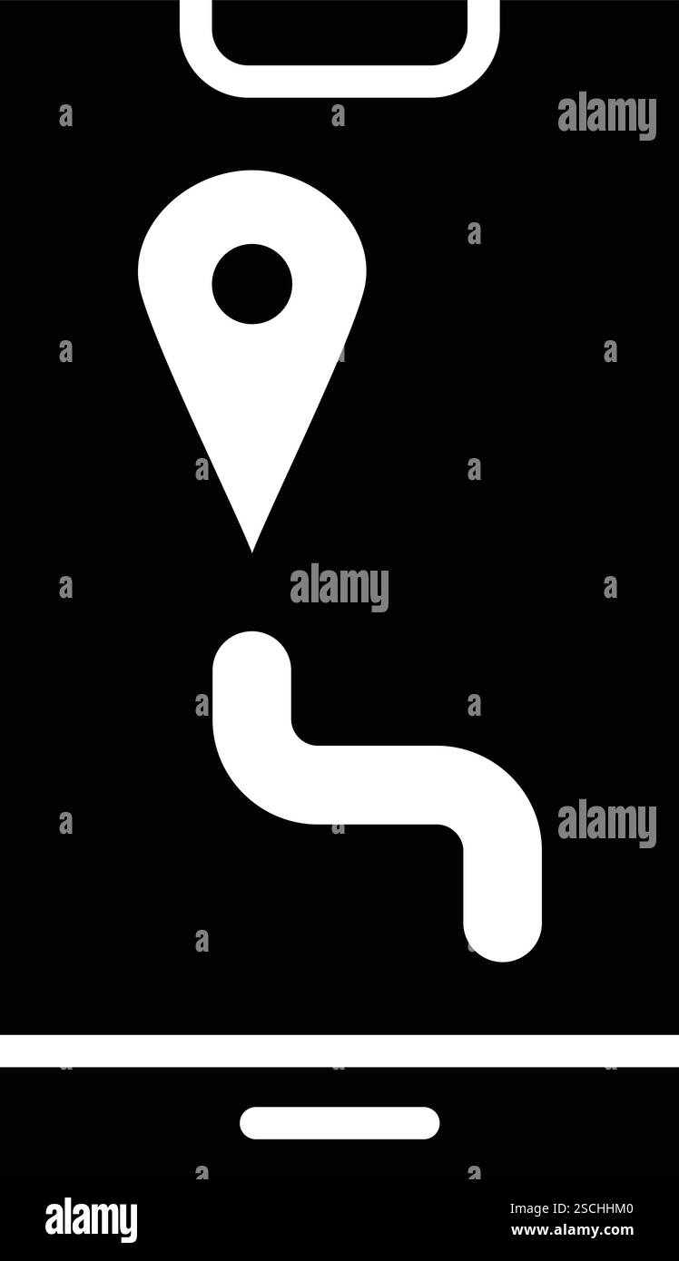 Map logos Black and White Stock Photos & Images - Alamy