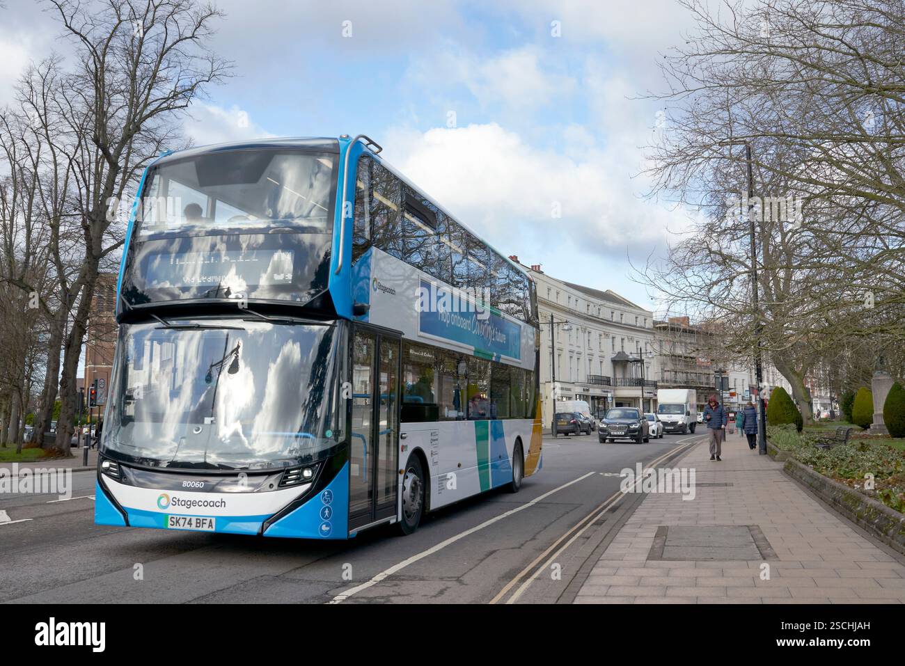 Stagecoach public transport double deck bus Leamington Spa ...
