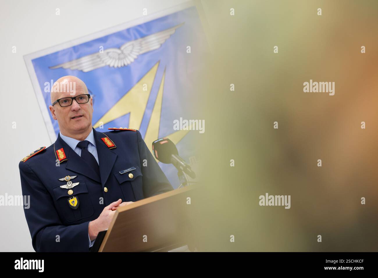 Kalkar, Germany. 07th Feb, 2025. Lieutenant General Ingo Gerhartz ...