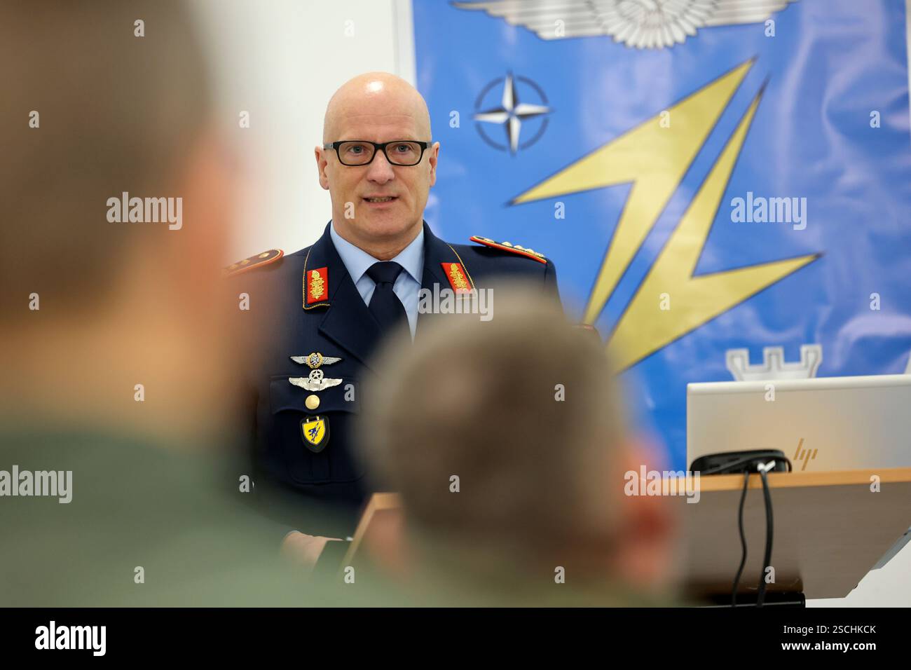 Kalkar, Germany. 07th Feb, 2025. Lieutenant General Ingo Gerhartz ...