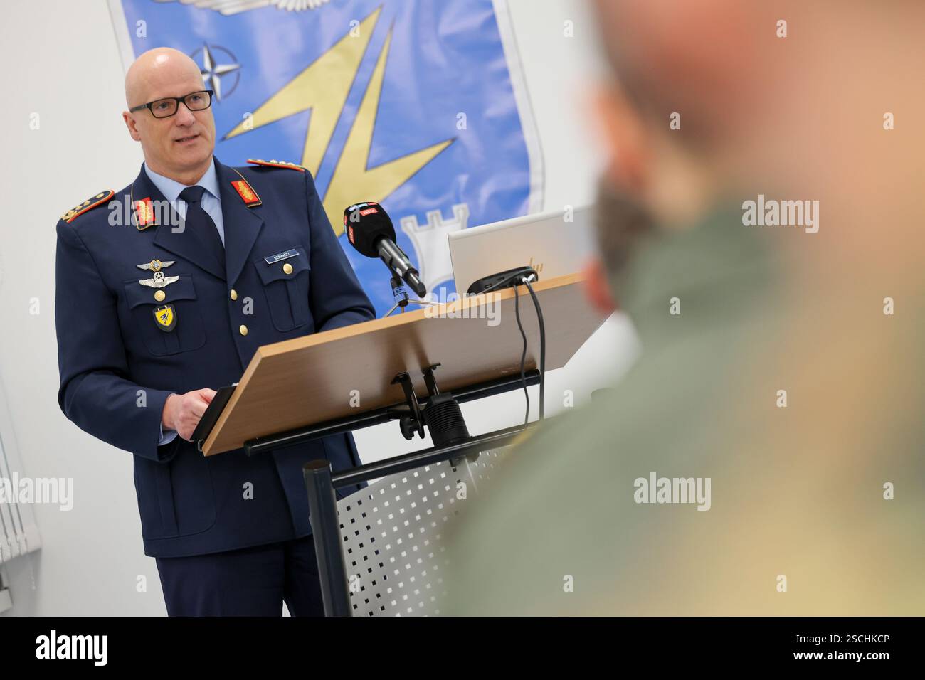 Kalkar, Germany. 07th Feb, 2025. Lieutenant General Ingo Gerhartz ...