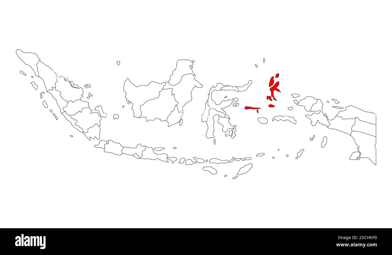 Ambon Indonesia Map
