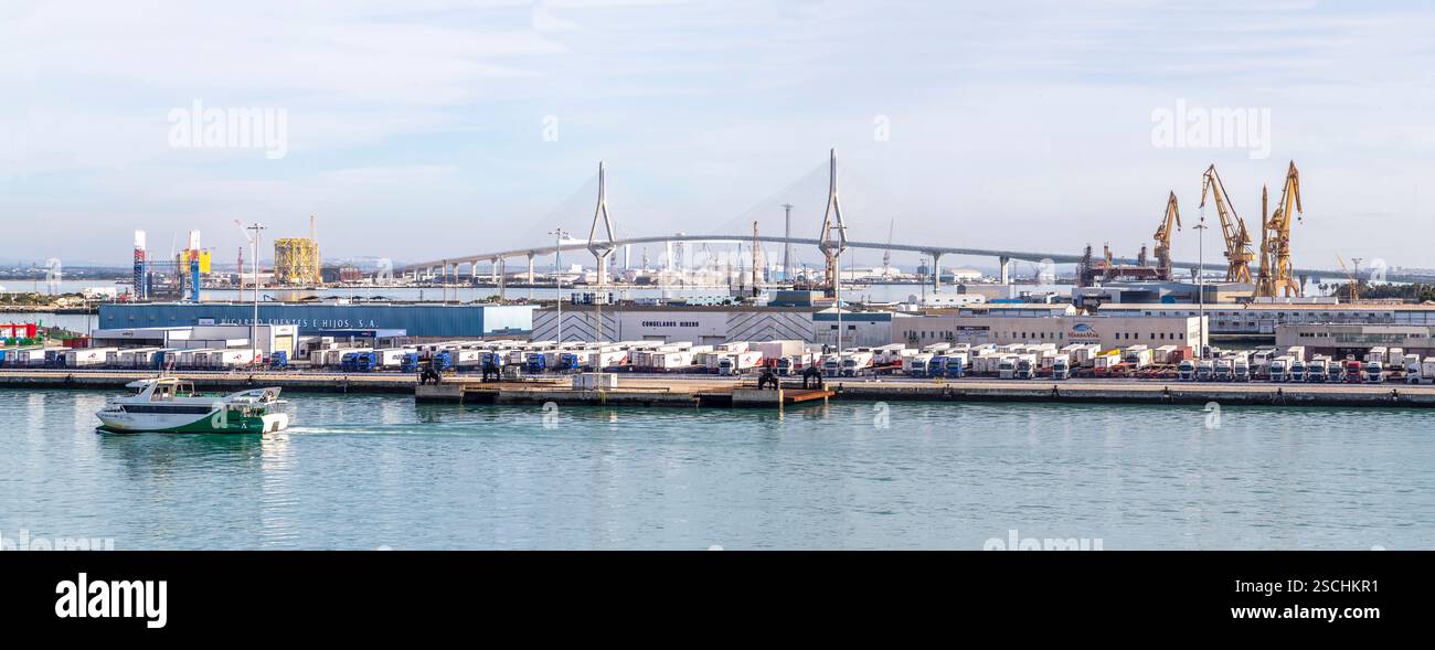 The Constitution of 1812 Bridge. Cadiz, Spain Stock Photo - Alamy