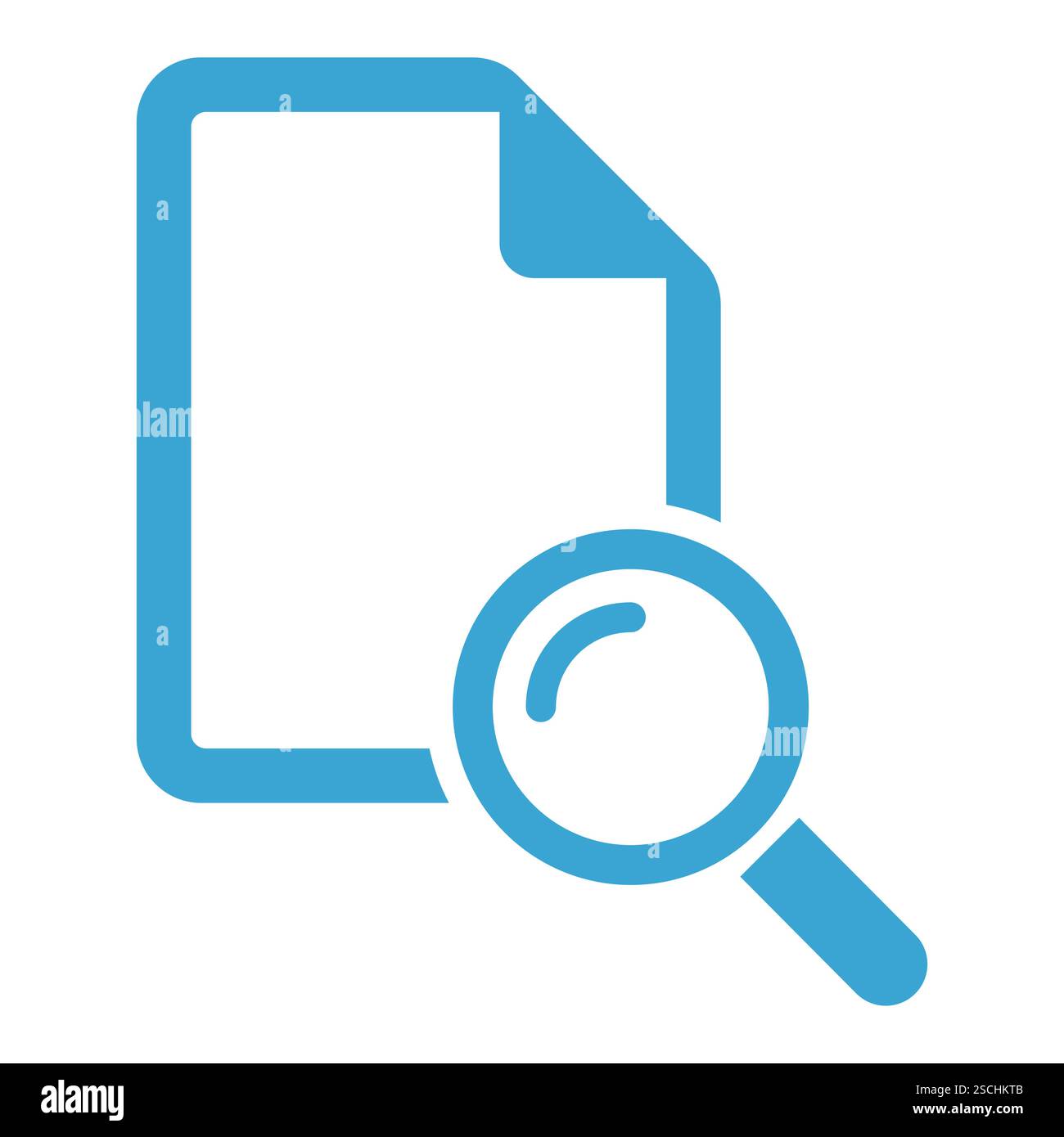 Search result icon, research data report sign, control analysis symbol ...