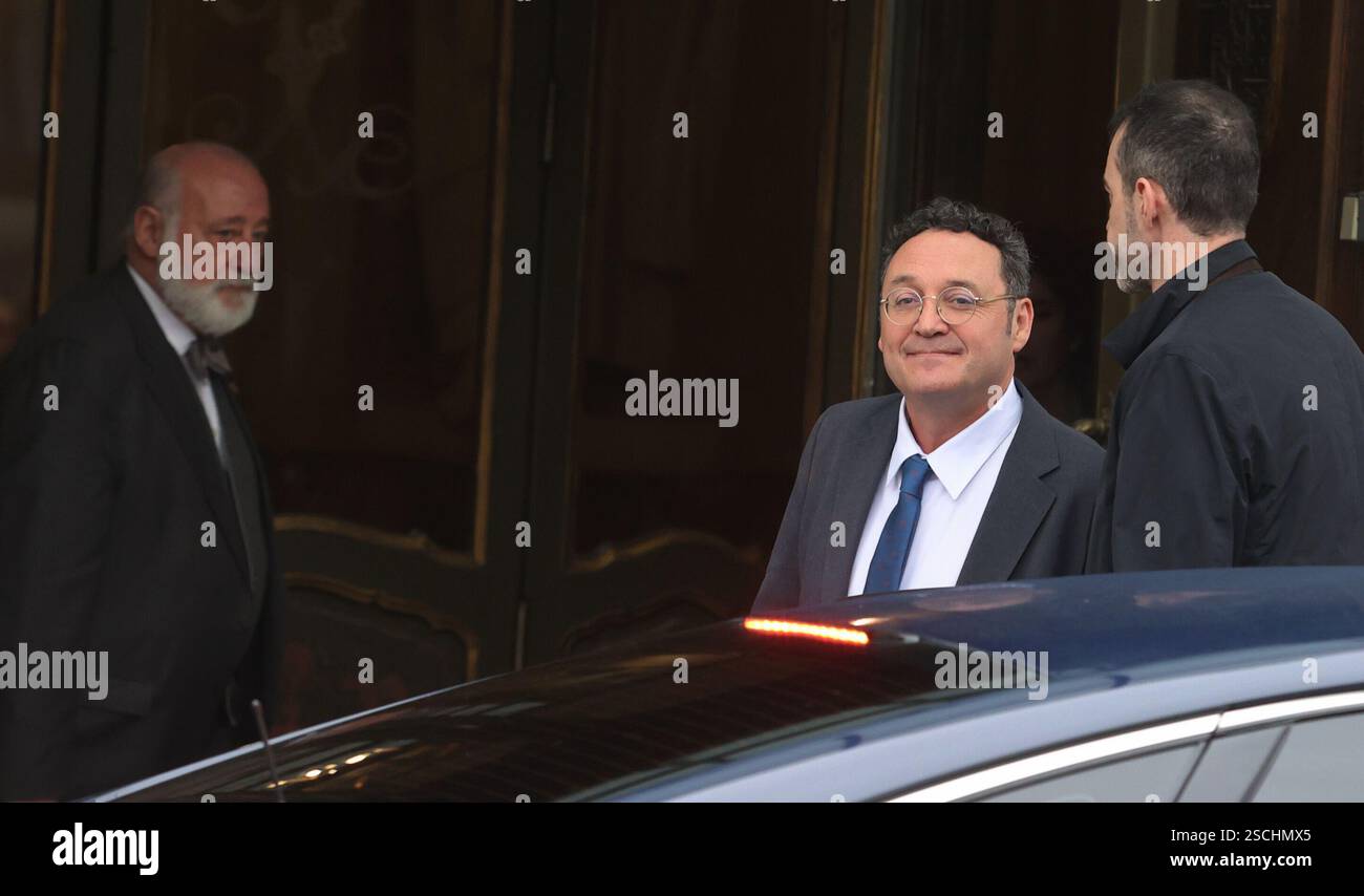 Madrid, 01/29/2025. Statement before the Supreme Court judge by the ...