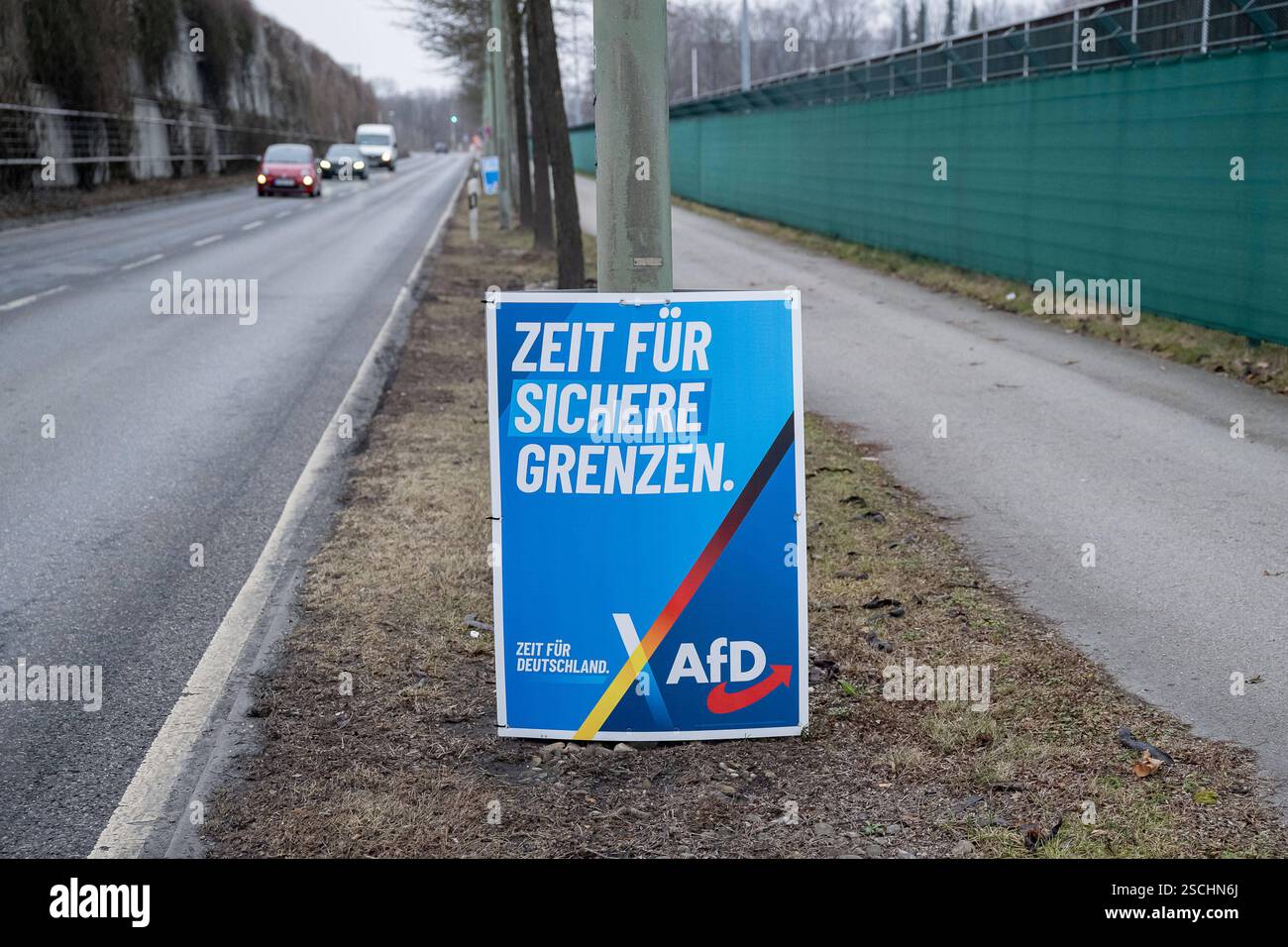 Muenchen GER, Themenbild, Wahlplakate zur Bundestagswahl in Deutschland ...