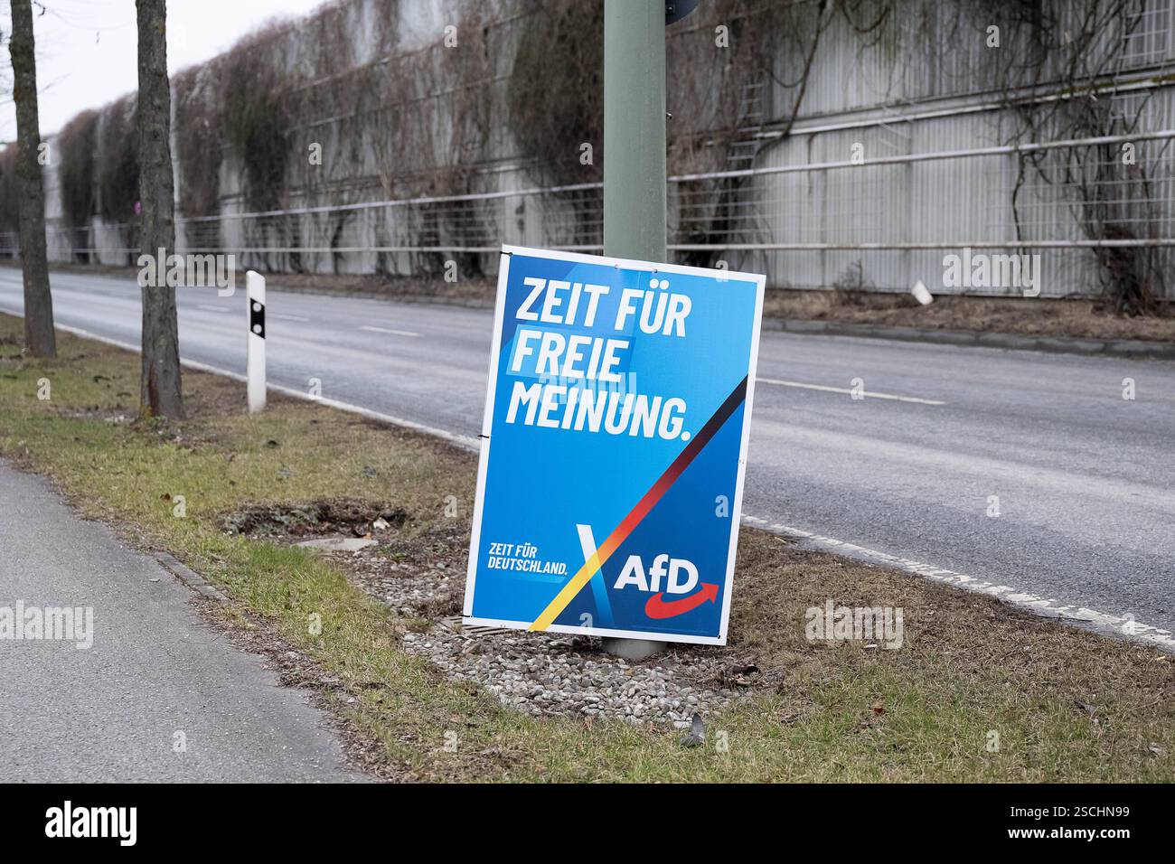 Muenchen GER, Themenbild, Wahlplakate zur Bundestagswahl in Deutschland ...