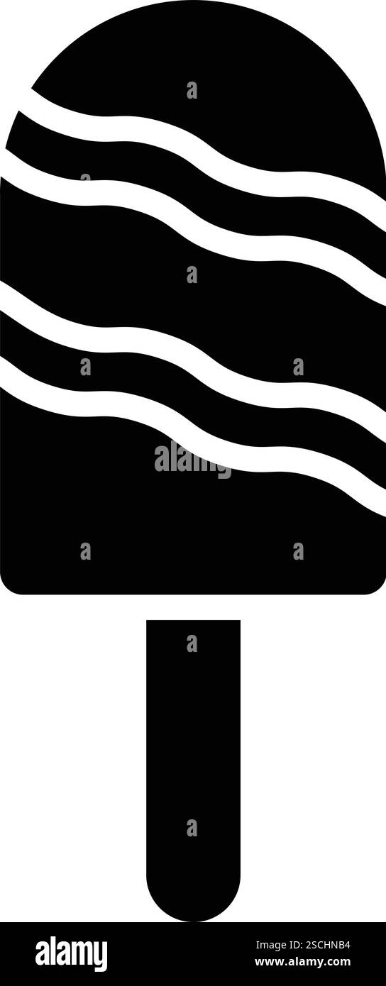 Ice lolly Vector Icon Design Illustration Stock Vector Image & Art - Alamy