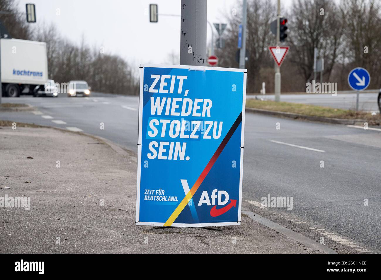 Muenchen GER, Themenbild, Wahlplakate zur Bundestagswahl in Deutschland ...