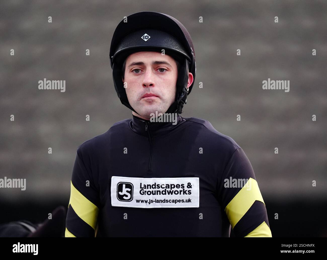 Jockey Aaron Anderson at Southwell Racecourse. Picture date: Monday ...