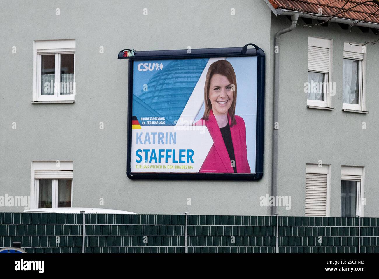Muenchen GER, Themenbild, Wahlplakate zur Bundestagswahl in Deutschland ...