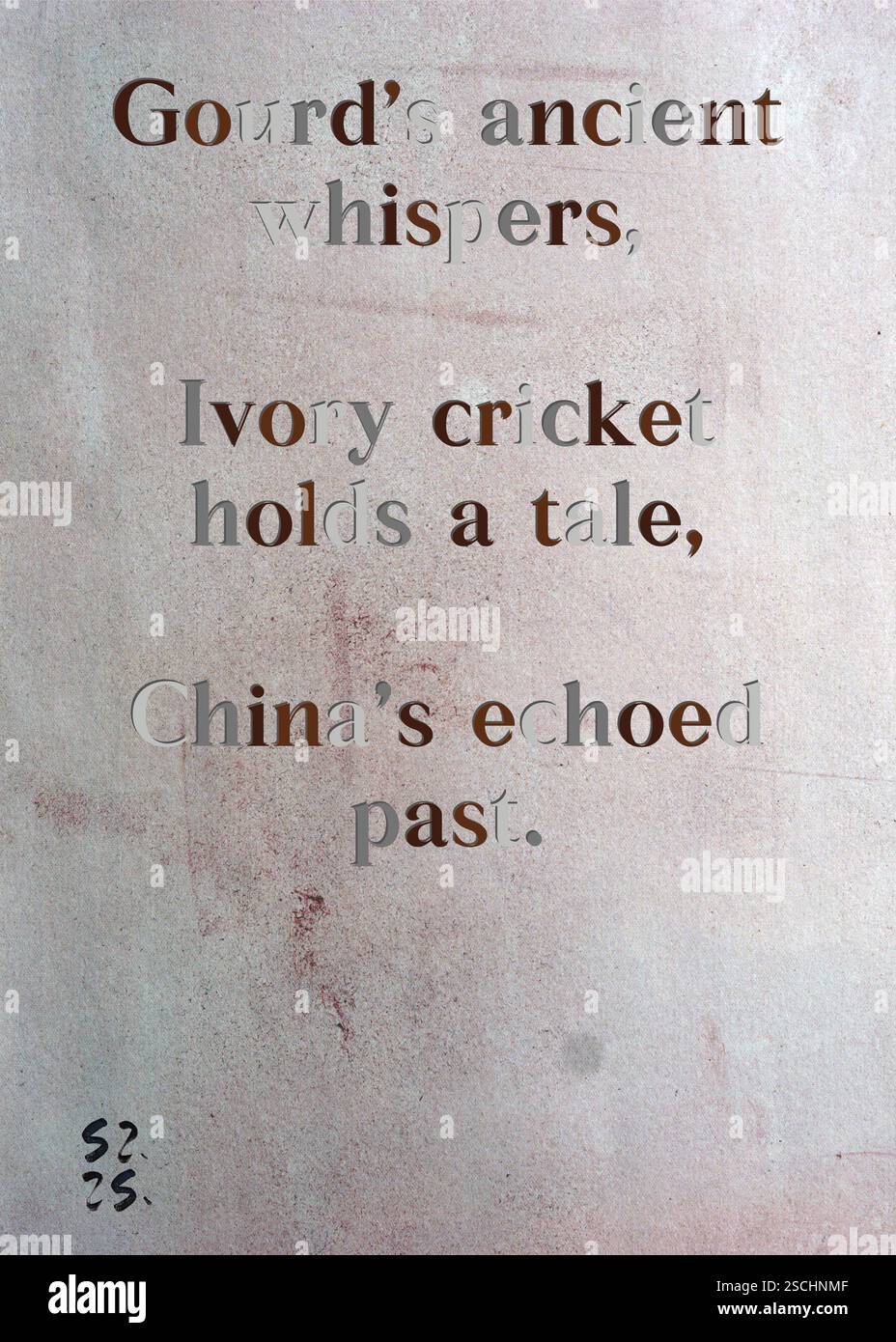 Gourd's ancient whispers, Ivory cricket holds a tale, China's echoed ...