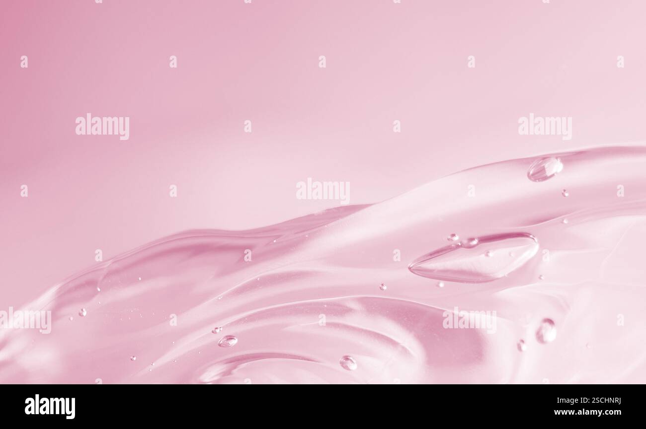 Translucent pink gel texture hi-res stock photography and images - Alamy