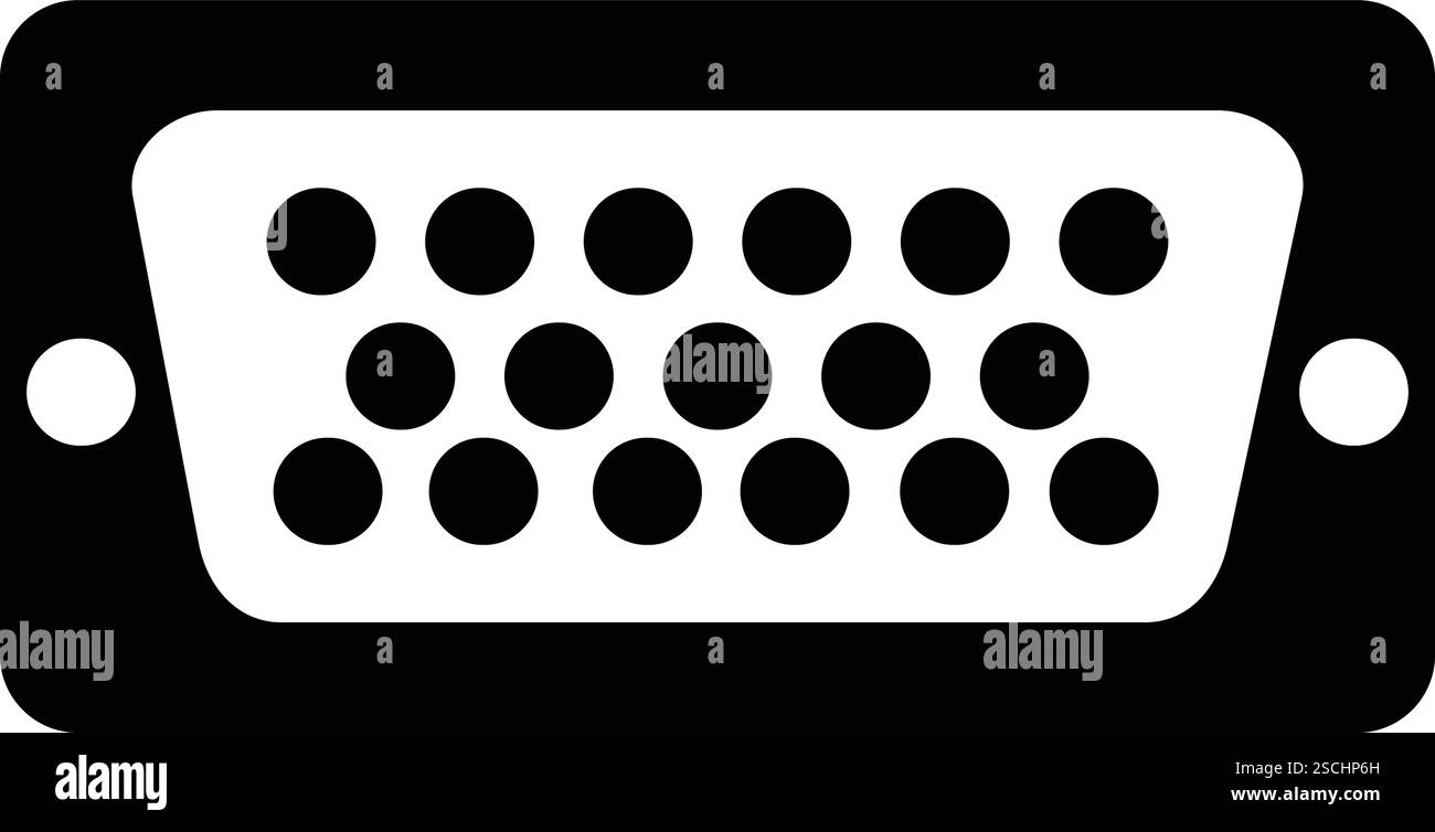 Vga logo design Stock Vector Images - Alamy