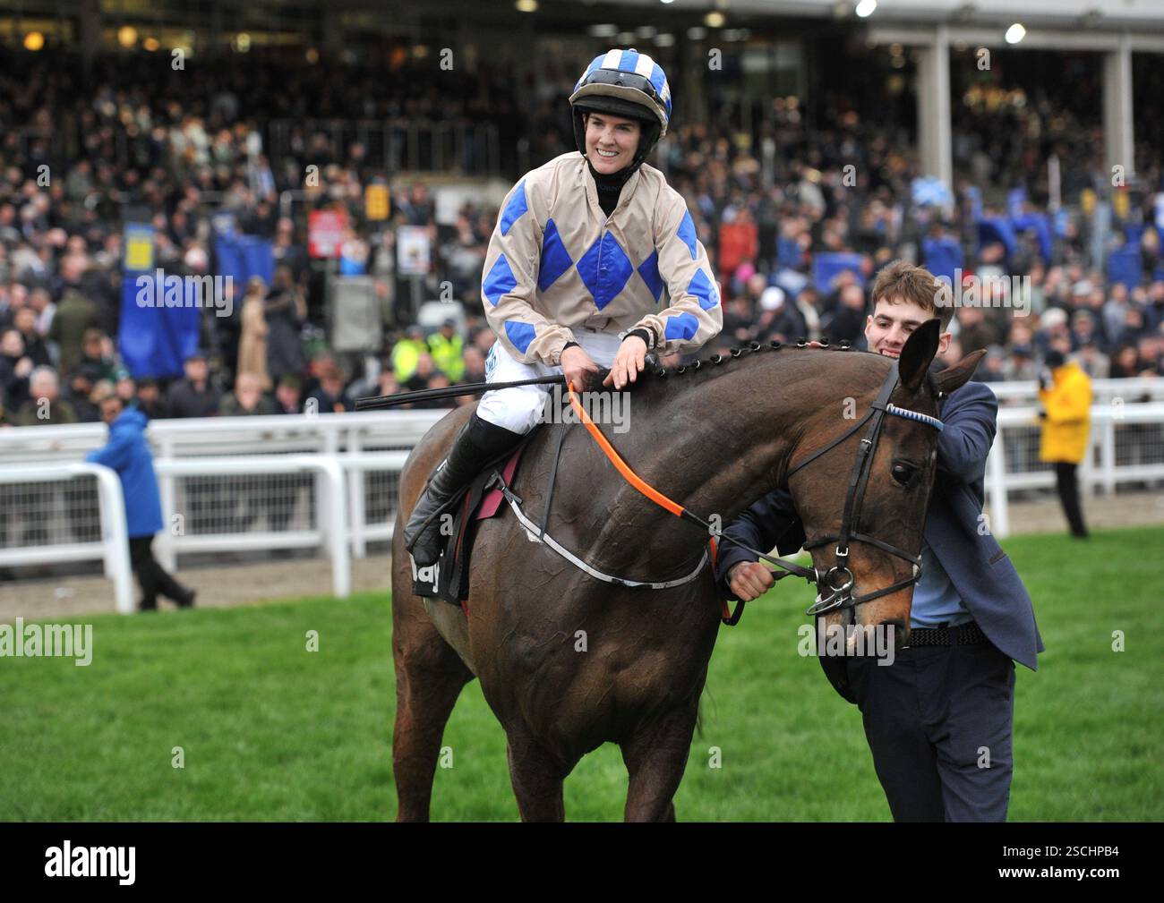 Race four The Betway Queen Mother Champion Chase. Race winner Captain ...