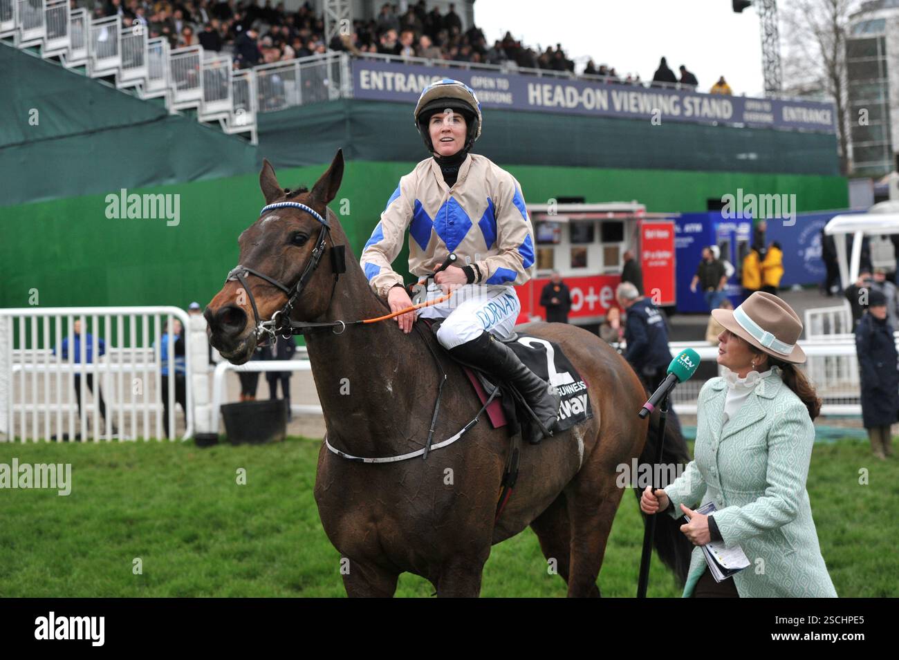 Race four The Betway Queen Mother Champion Chase. Race winner Captain ...