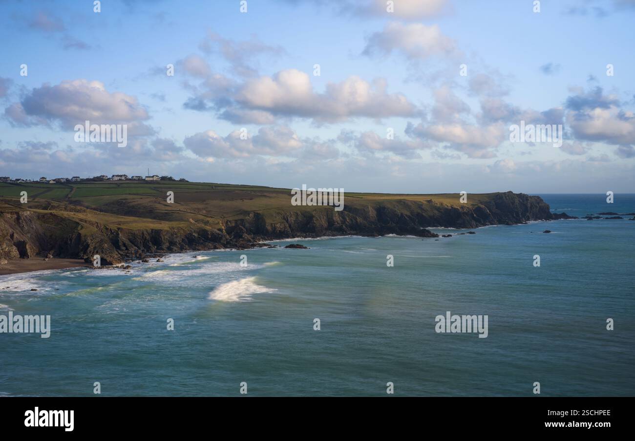 KYNANCE COVE LIZARD PENINSULA NATIONAL TRUST CORNWALL Stock Photo - Alamy