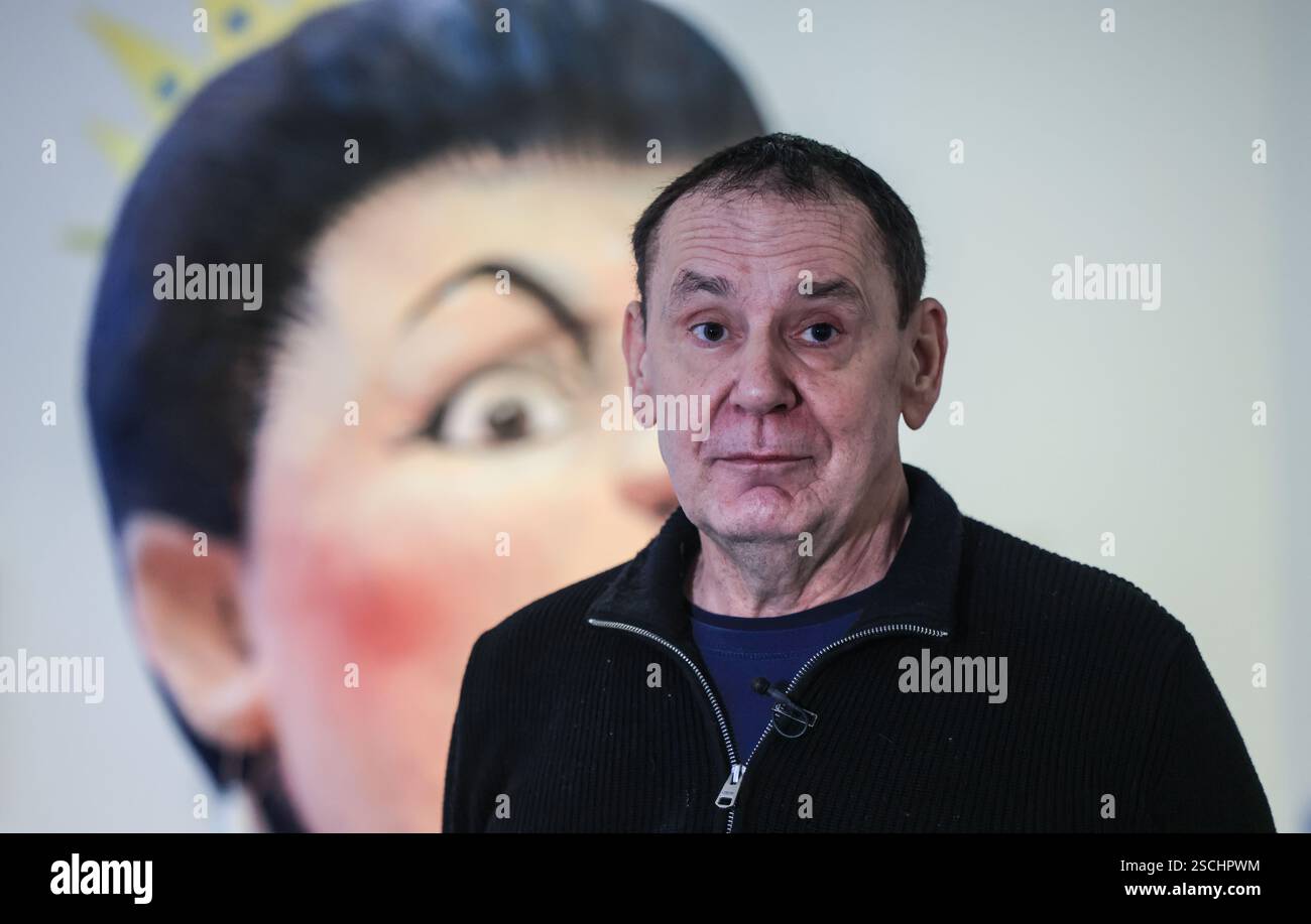 Duesseldorf, Germany. 07th Feb, 2025. Jacques Tilly, sculptor and ...