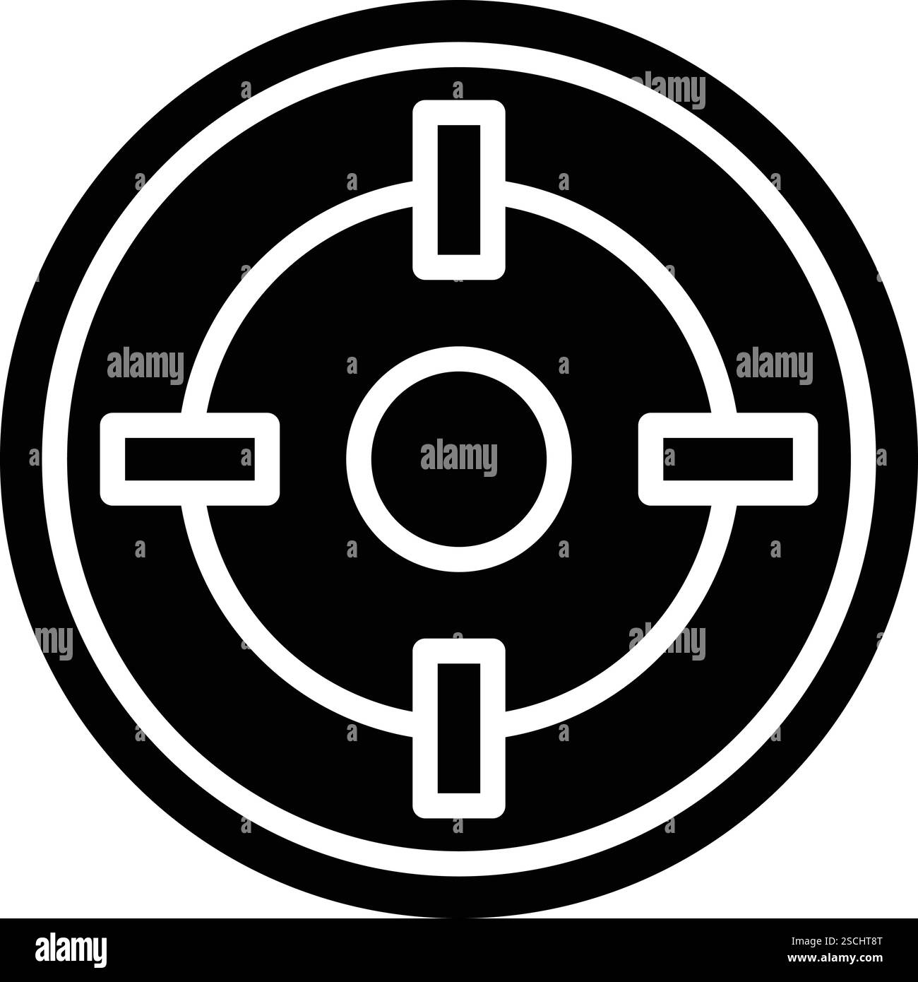 On target logo design Black and White Stock Photos & Images - Alamy