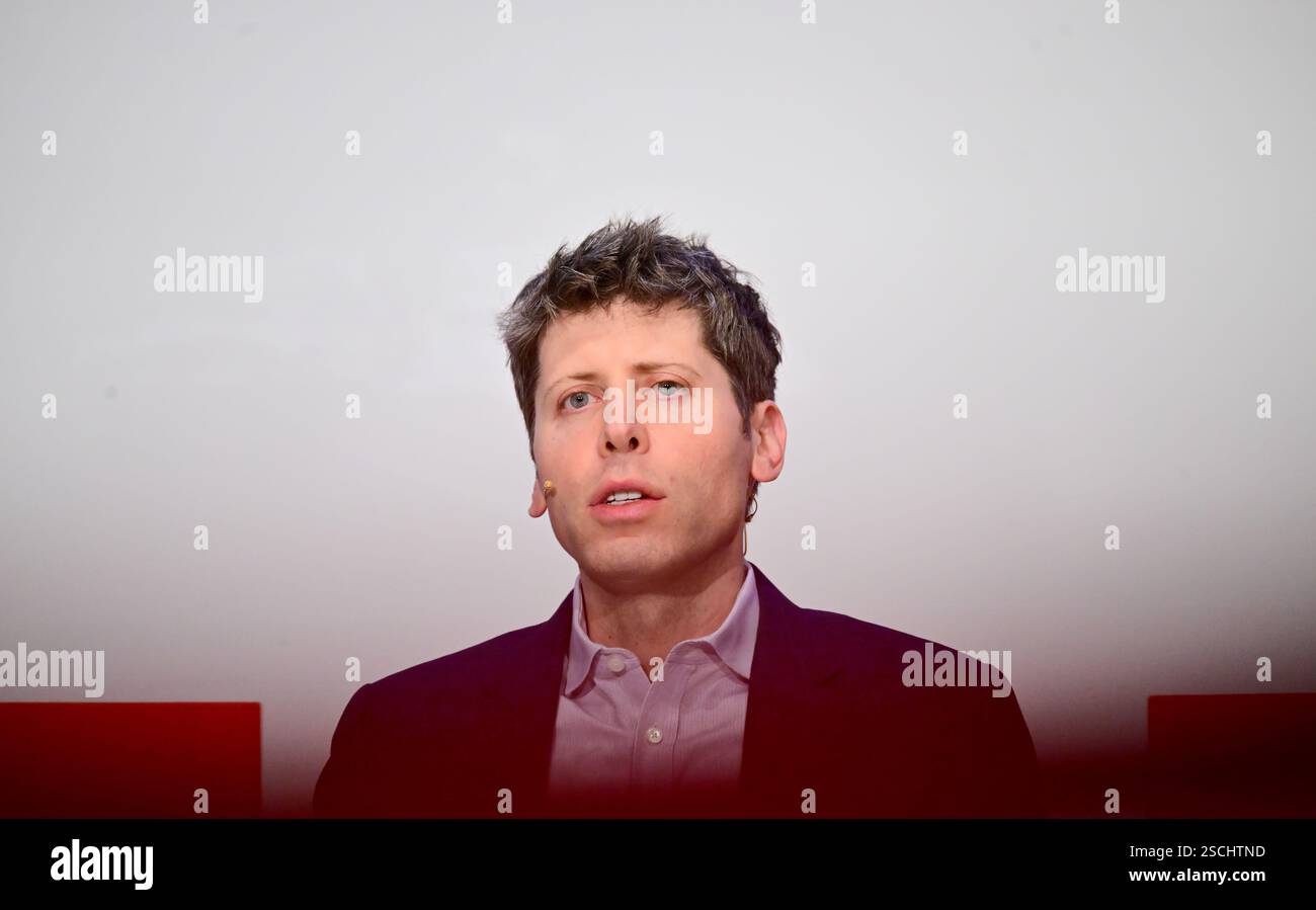 Berlin, Germany. 07th Feb, 2025. Sam Altman, co-founder and CEO of ...