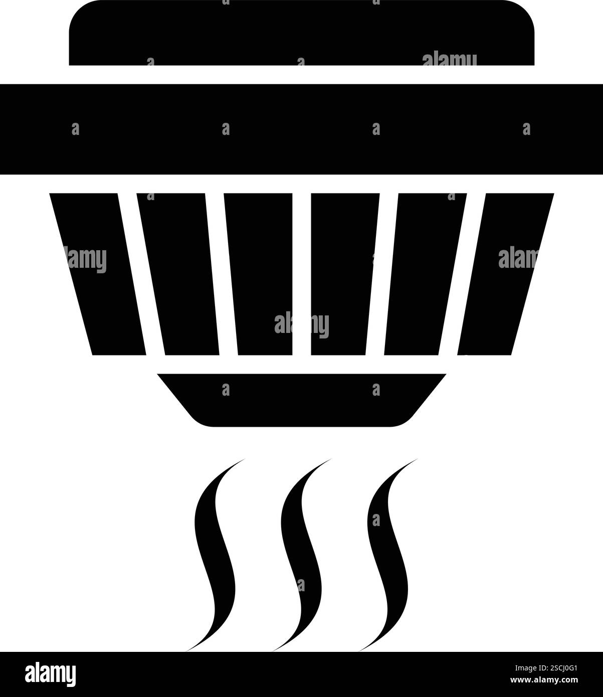 Smoke detector icon set Stock Vector Images - Alamy