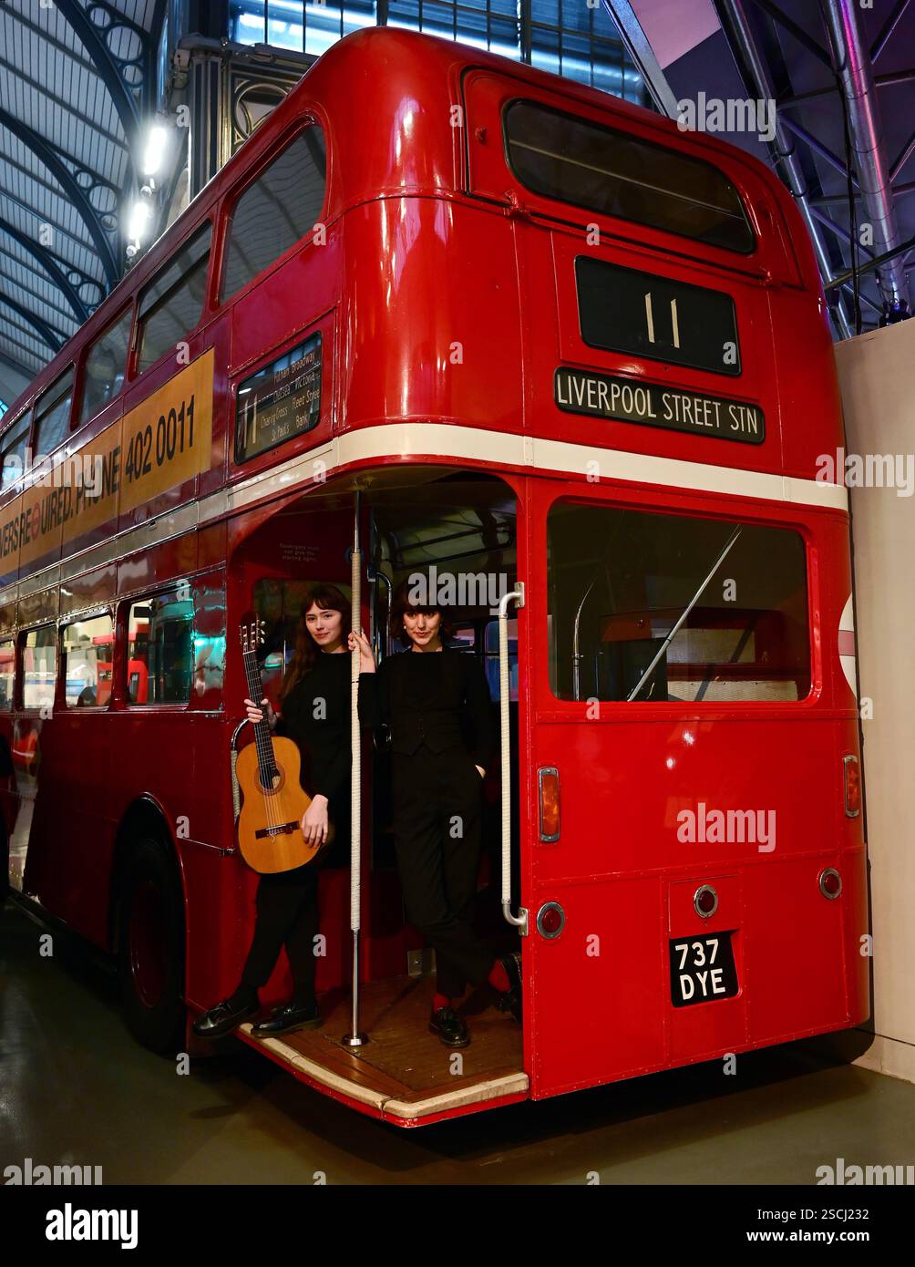 LONDON, UK. 7th Feb, 2025. The Juno duo, Isabella Hulbert and Marina ...