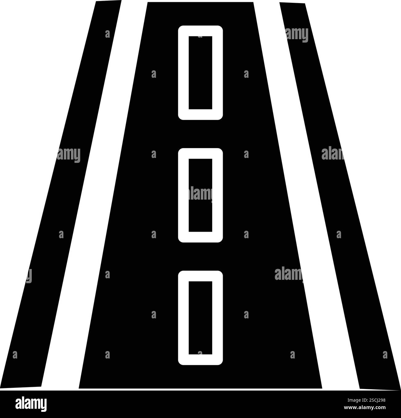 Road Vector Icon Design Illustration Stock Vector Image & Art - Alamy