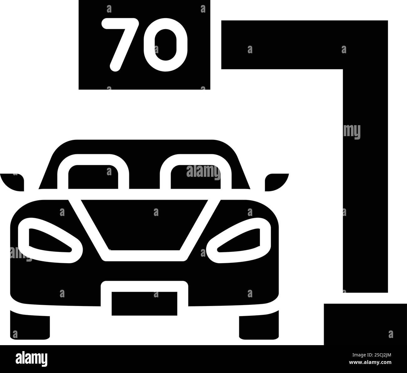 Speed camera Vector Icon Design Illustration Stock Vector Image & Art ...